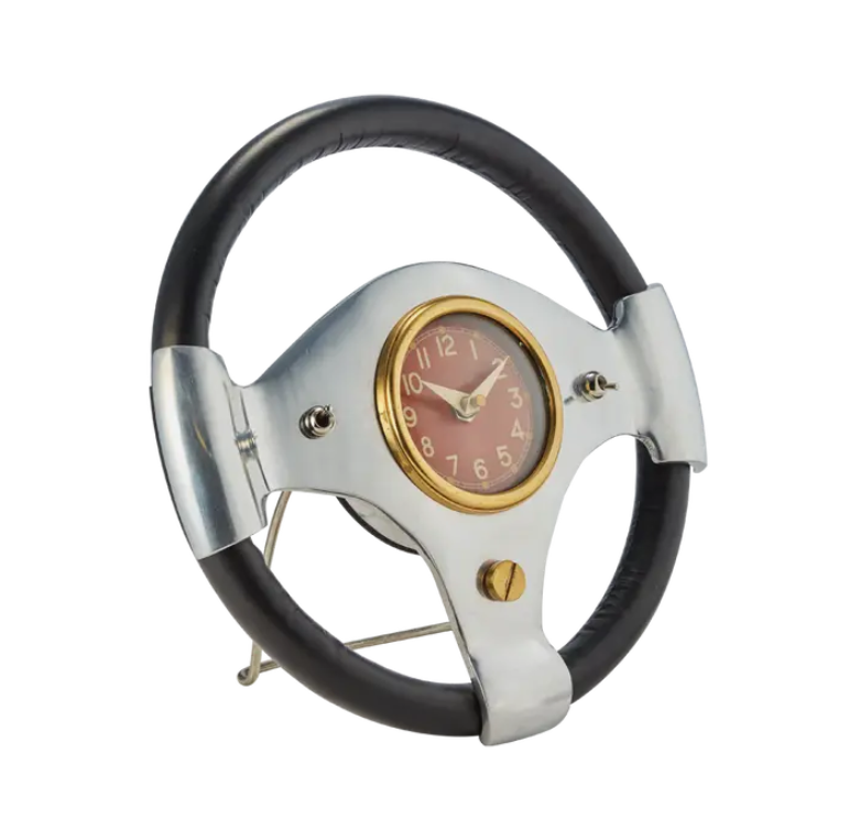 Wall Clock - Steering Wheel Speedster | Lola and Jack